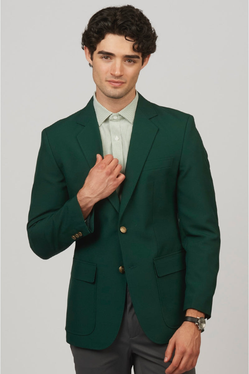 Men's Dark Navy Traditional Blazer – UniformsInStock.com