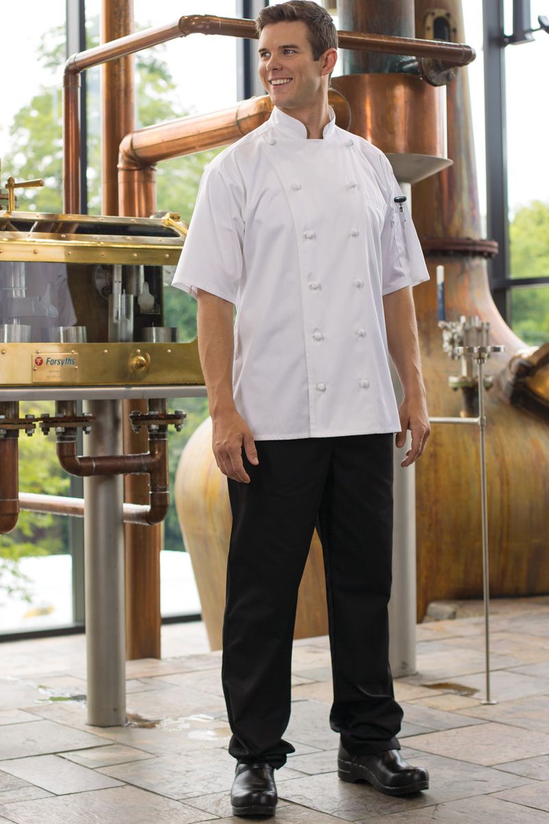 Black Executive Chef Pant – UniformsInStock.com